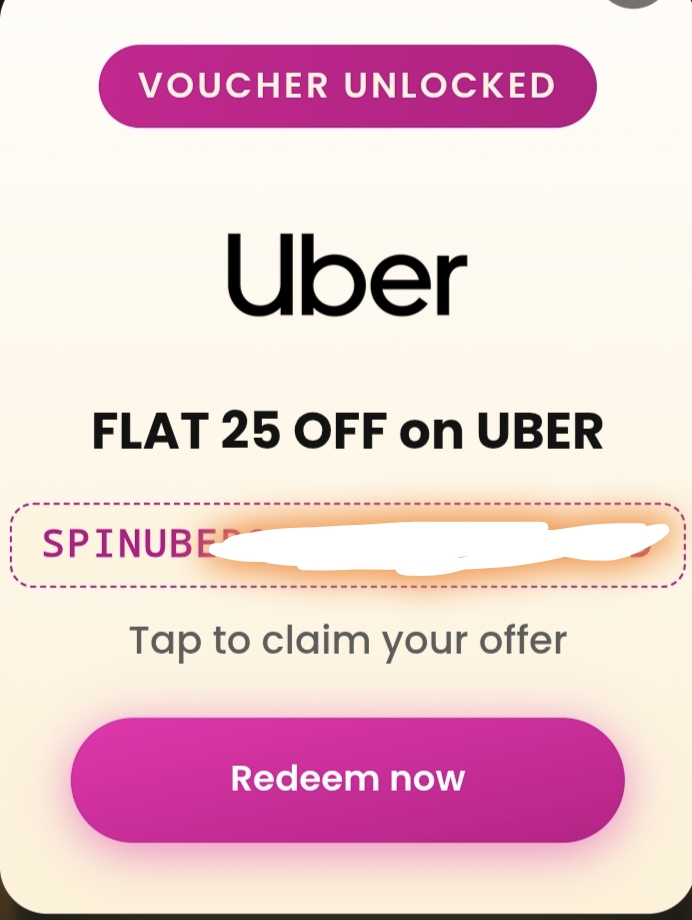 Magicpin X Spin & Win - Uber voucher ₹100 at 26% off | Myntra voucher ...