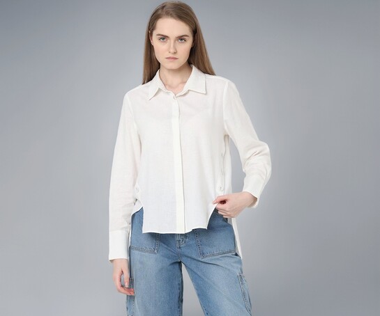 VERO Moda Women's Regular Fit Casual Shirt | Desidime