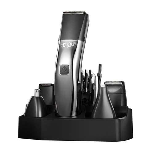 Beardo Chrome Beast Multipurpose Full Body Groomer Trimmer Set For Men ...