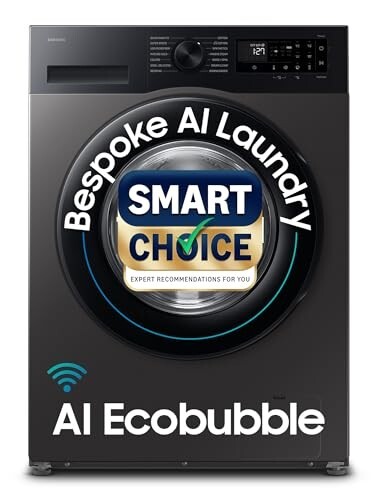 Samsung Smart Choice 12 kg, 5star, AI Ecobubble, Fully-Automatic Front ...