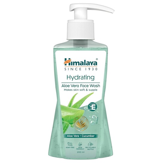 Himalaya Hydrating Aloe Vera Face Wash 200 ml | Desidime