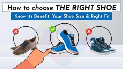 How to Select the Right Shoes for Your Feet with Guide to Measure Your Foot Size | DesiDime