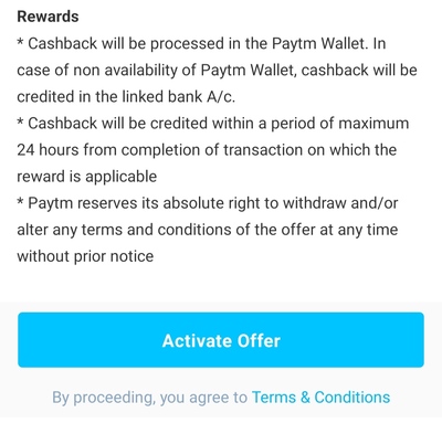 Paytm Welcome back offer : Earn upto Rs.100 on any Payment using Paytm ...