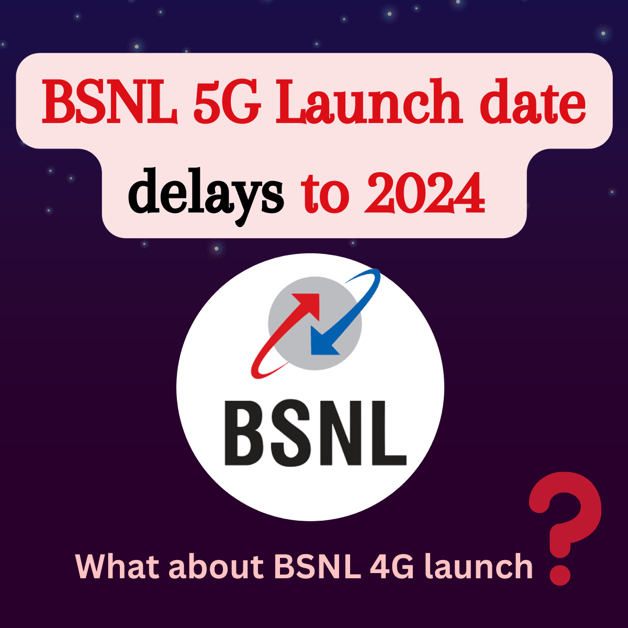 BSNL 5G Launch date delays to 2024 (and BSNL 4G?) | DesiDime
