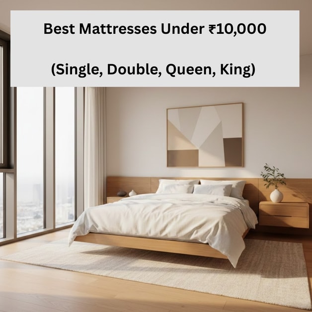 Best Mattresses Under ₹10000 (Single, Double, Queen, King) | DesiDime