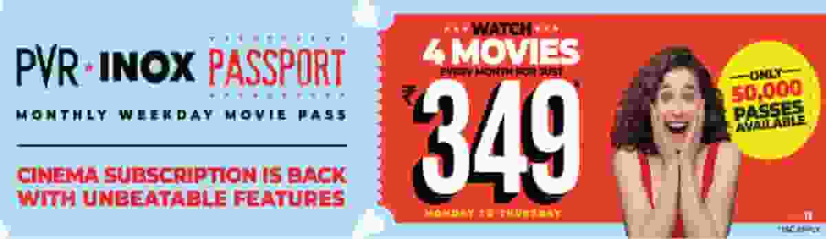PVR INOX Passport offer is back at ₹349! | DesiDime