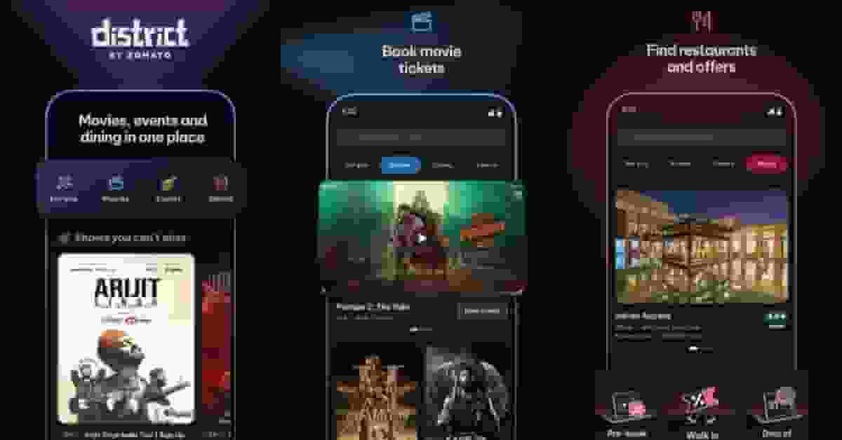 District App by Zomato is now Live! BOGO on Movie Tickets, Flat ₹100 ...