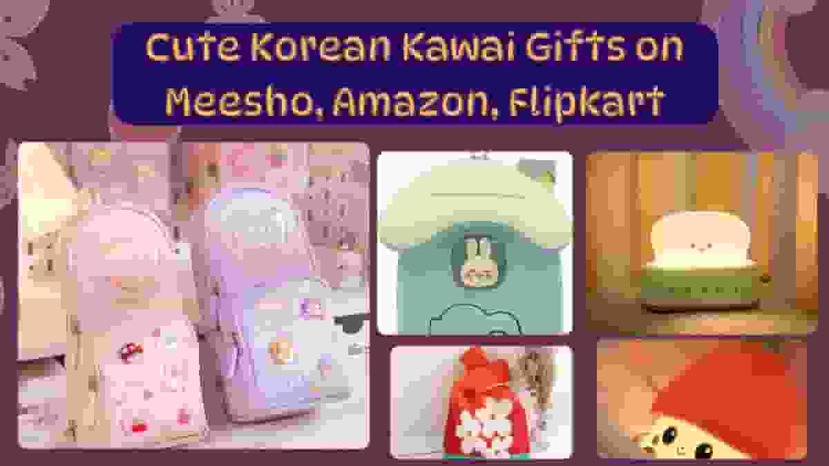 15 Cute Korean Kawaii Gifts on Meesho, Amazon, Flipkart in 2025 | DesiDime