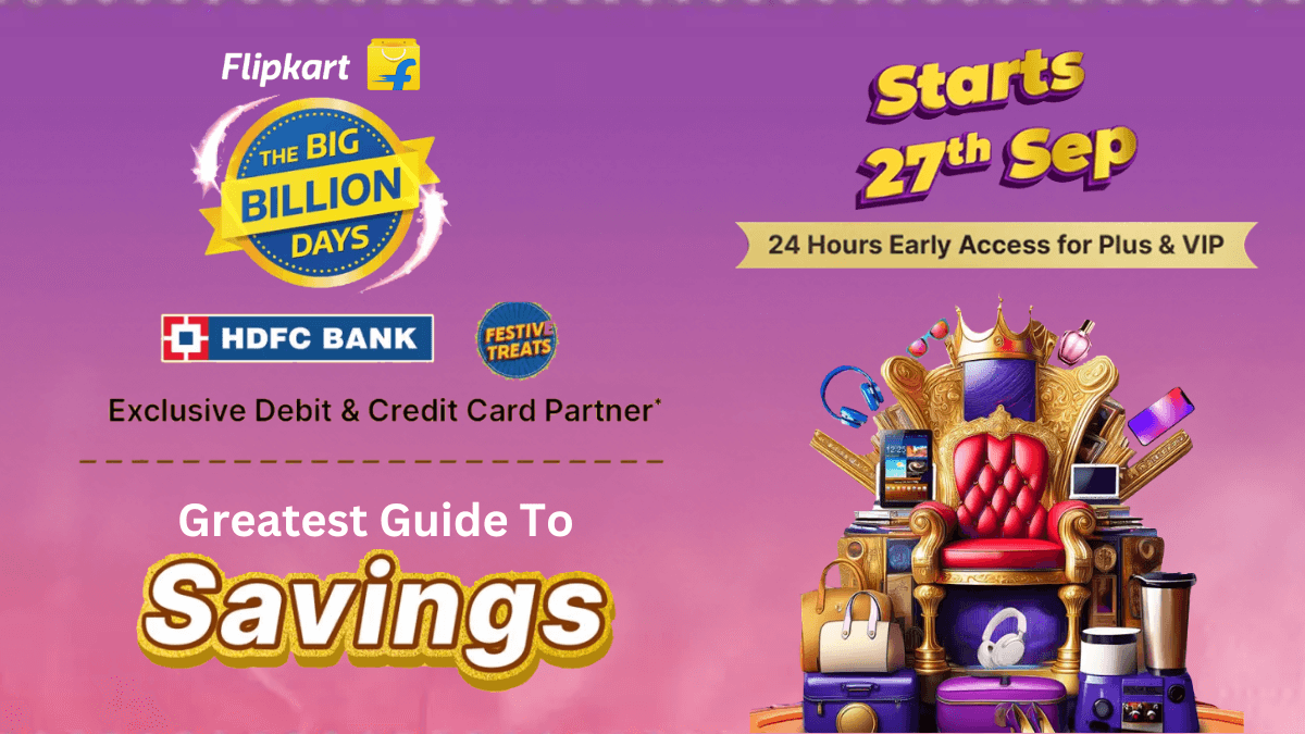 Flipkart Big Billion Days Sale Offers 2025 | Top BBD Deals | 10% Off on ...