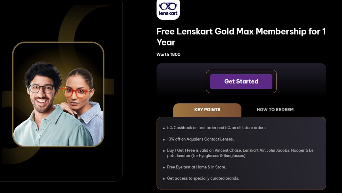 How to Get Lenskart Gold Membership for Free? 7 Easy Methods | DesiDime