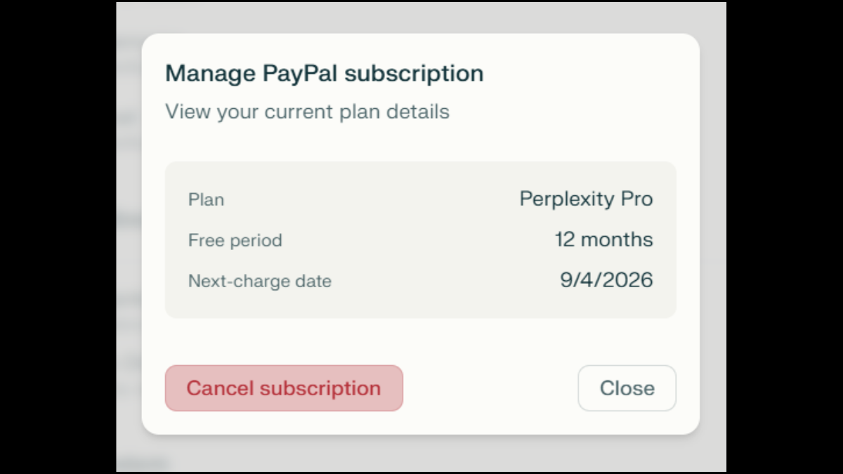 How to Get Free Perplexity Pro PayPal Offer? Cancel Autopay & more | DesiDime