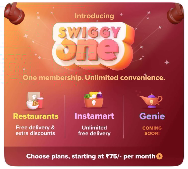 Swiggy One Membership Plans, Price, and Benefits! | DesiDime