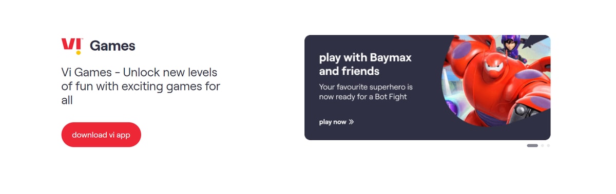 Vi Games Launched : Check Plans, Pricing, and more! | DesiDime