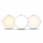 Murphy 10W Trimless 3-in-1 Round LED Panel Ceiling Color Changing Light ...