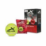 Vector X Cricket Tennis Ball Size - Standard, Light (Pack of 3) | DesiDime