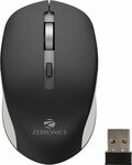 ZEBRONICS ZEB-JAGUAR Wireless Mouse (Black+Grey) | DesiDime