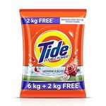 Tide Plus Detergent Washing Powder - 6kg+2kg free | Jasmine & Rose ...