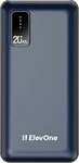 ElevOne by Ambrane 20000mAh Power Bank with 10.5W Fast Charging, Dual USB Output, Made in India ...