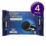Zeptp : Sunfeast Dark Fantasy Vanilla Crème | Dark Crunchy Biscuit with ...
