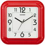 Amazon Brand - Solimo Square Digital Wall Clock | Plastic | 12 Inch ...