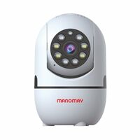 MANOMAY Bot Pro 2MP Smart CCTV Wi-fi Home Security Camera with Color ...