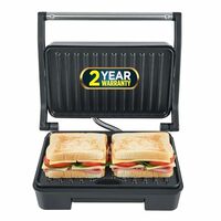 iBELL SM1515 Sandwich Maker with Floating Hinges, 1000Watt, Panini ...