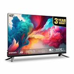 IBELL 109 cm (43 Inches) Smart Full HD LED TV, Android 9.0, Wide Screen ...