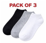 DIGIHAAT -Pack of three Ankle length socks at flat ₹39... | DesiDime