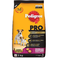 Pedigree Pro Mother & Pup Starter 3 - 12 Weeks Small Bread Dry Dog Food ...