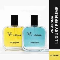 VN AROMA Combo Pack of 2 | Epie Noire - Lune Bleue | Long Lasting ...