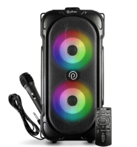 Ptron Fusion Party V2 40w Karaoke Bluetooth Party Speaker With 3m Wired ...