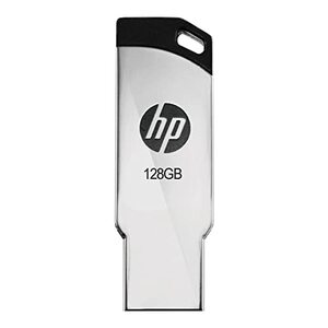 HP v236w 128GB USB 2.0 Flash Drive/Pen Drive, Metal Silver | Desidime