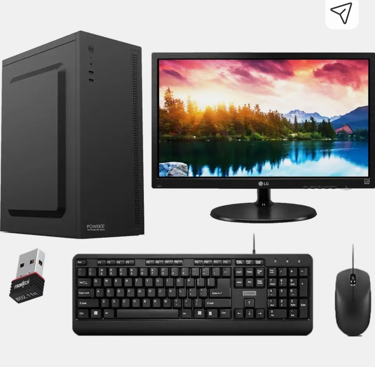 LG Core i5 (3rd Gen) (8 GB / 512 GB / Windows 11) Assembled Desktop ...
